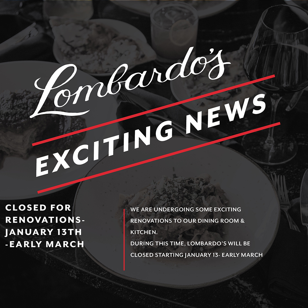 Experience | Lombardo's Italian American Restaurant